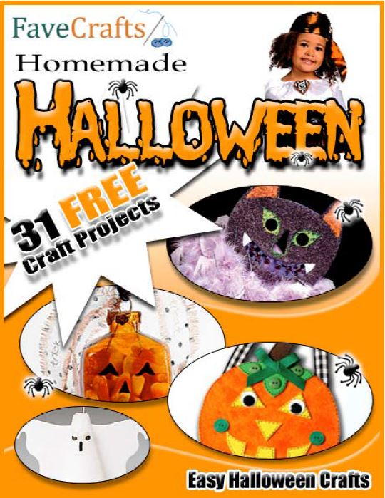 Homemade Halloween: 31 Free Halloween Craft Projects eBook | FaveCrafts.com