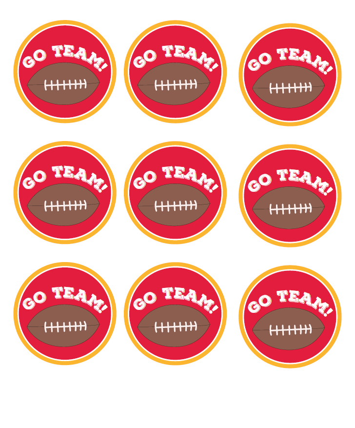 Football Tailgating Party Printables | AllFreePaperCrafts.com