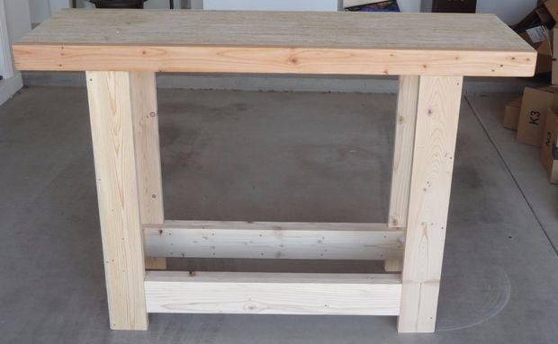 DIY Custom Portable Workbench | DIYIdeaCenter.com