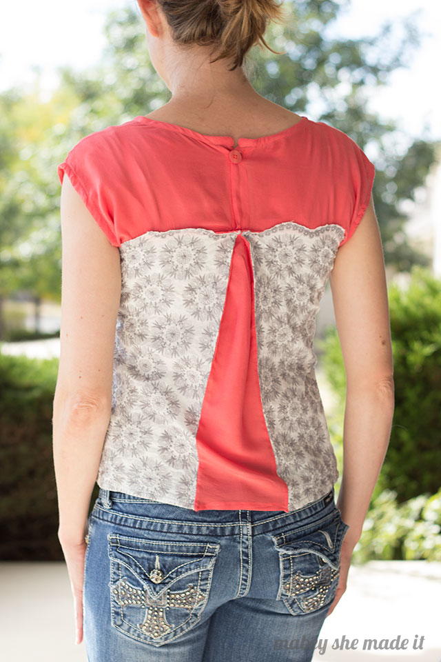 Anna Top Hack | AllFreeSewing.com