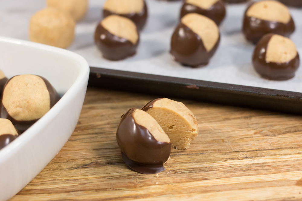 Best Ever Buckeyes | TheBestDessertRecipes.com