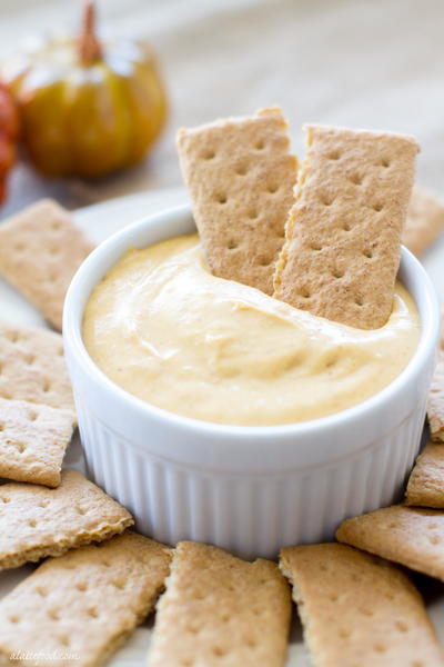 Pumpkin Pie Fluff Cream Cheese Dip | FaveSouthernRecipes.com