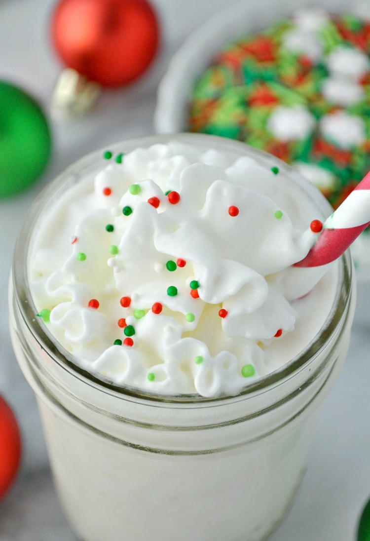 Surprisingly Healthy Sugar Cookie Shake | FaveHealthyRecipes.com