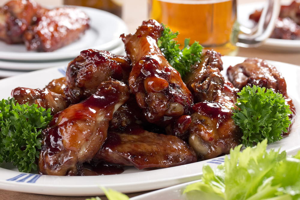 Wildly Wicked Raspberry Wings | MrFood.com