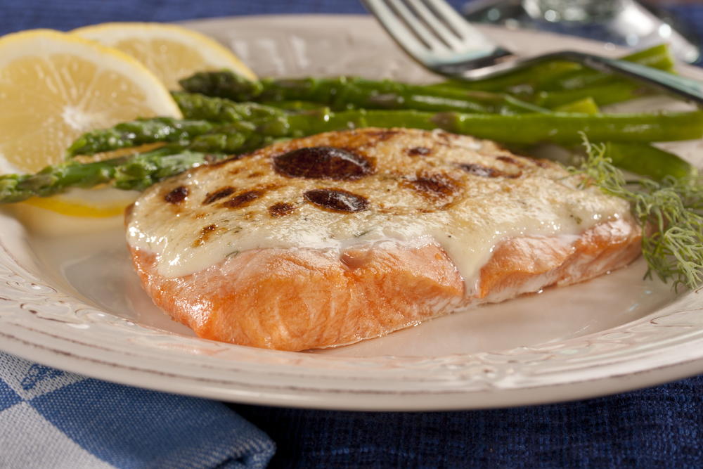 Golden Topped Salmon | EverydayDiabeticRecipes.com