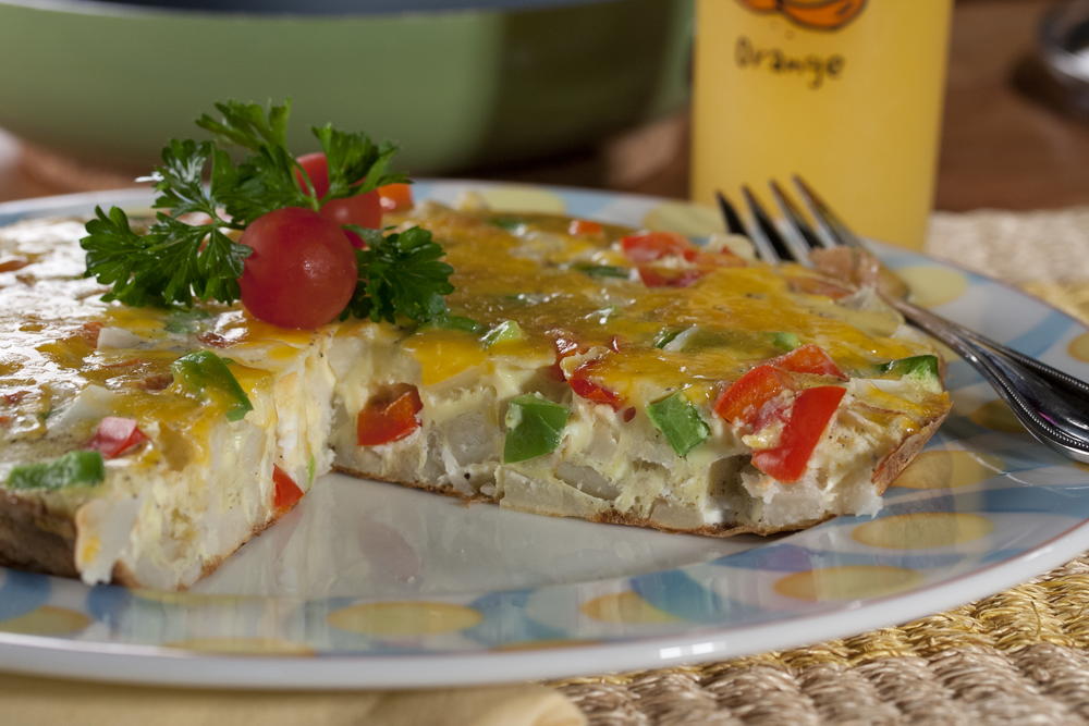 Western Ham Frittata | MrFood.com