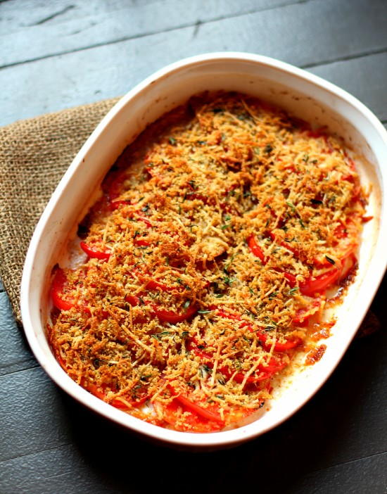 Parmesan Baked Tomatoes | FaveSouthernRecipes.com