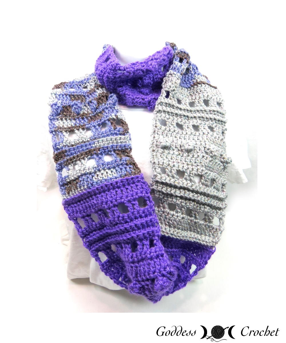 "Try Me" Infinity Scarf | AllFreeCrochet.com