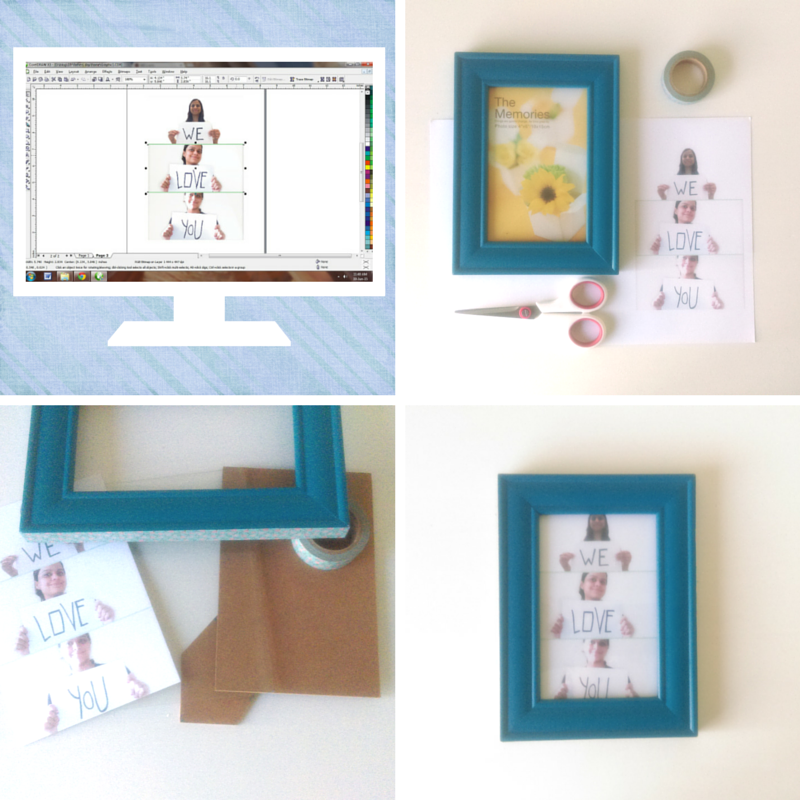 Personalized Message Frame | FaveCrafts.com