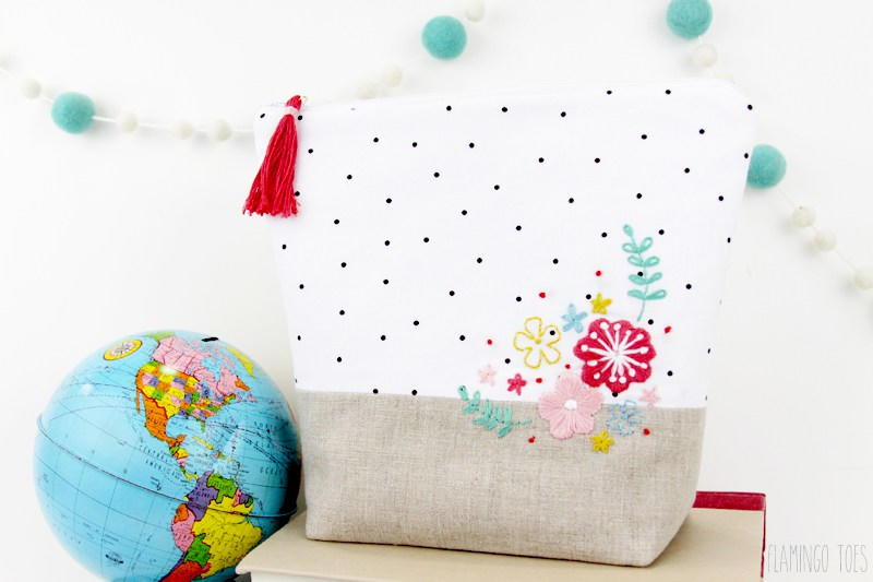 Sweet Surprise Zipper Pouch Tutorial | AllFreeSewing.com
