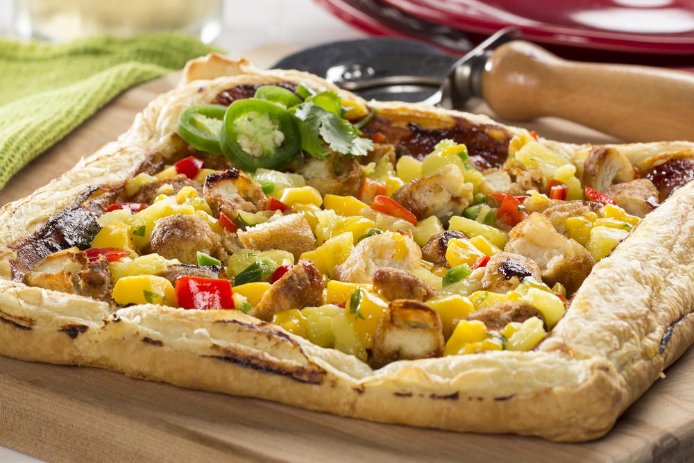 Barbecue Chicken Tart | MrFood.com