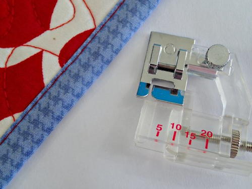 Binding a Quilt with a Binding Foot | AllFreeSewing.com
