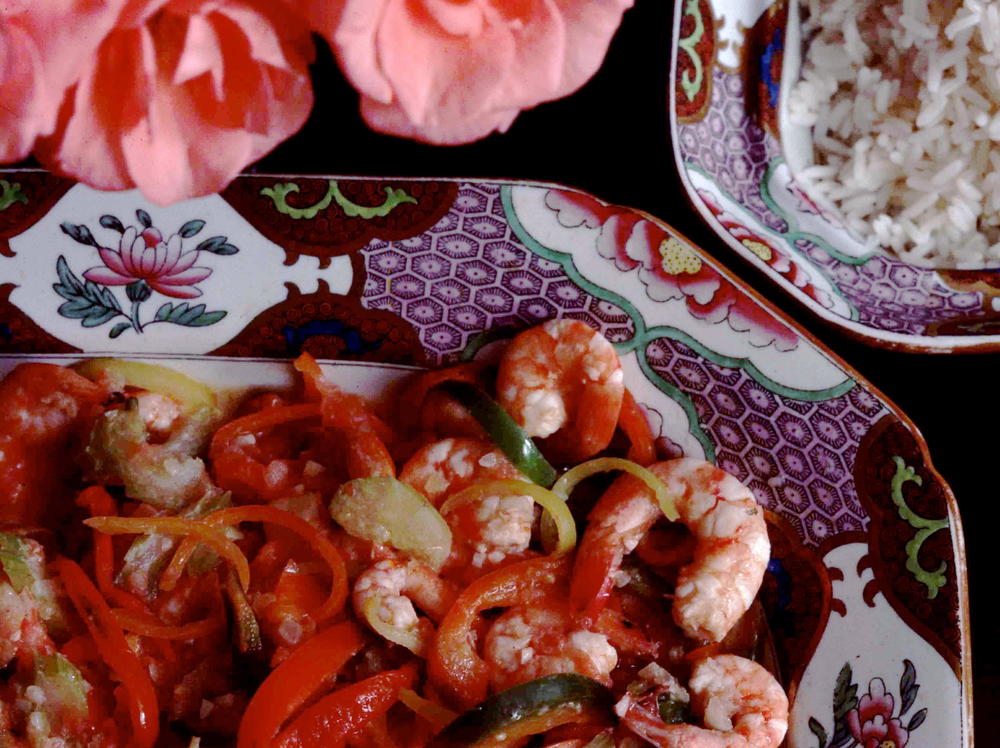 Shrimp Ham Jambalaya