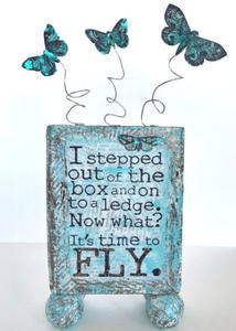 Time to Fly Home Decor | FaveCrafts.com