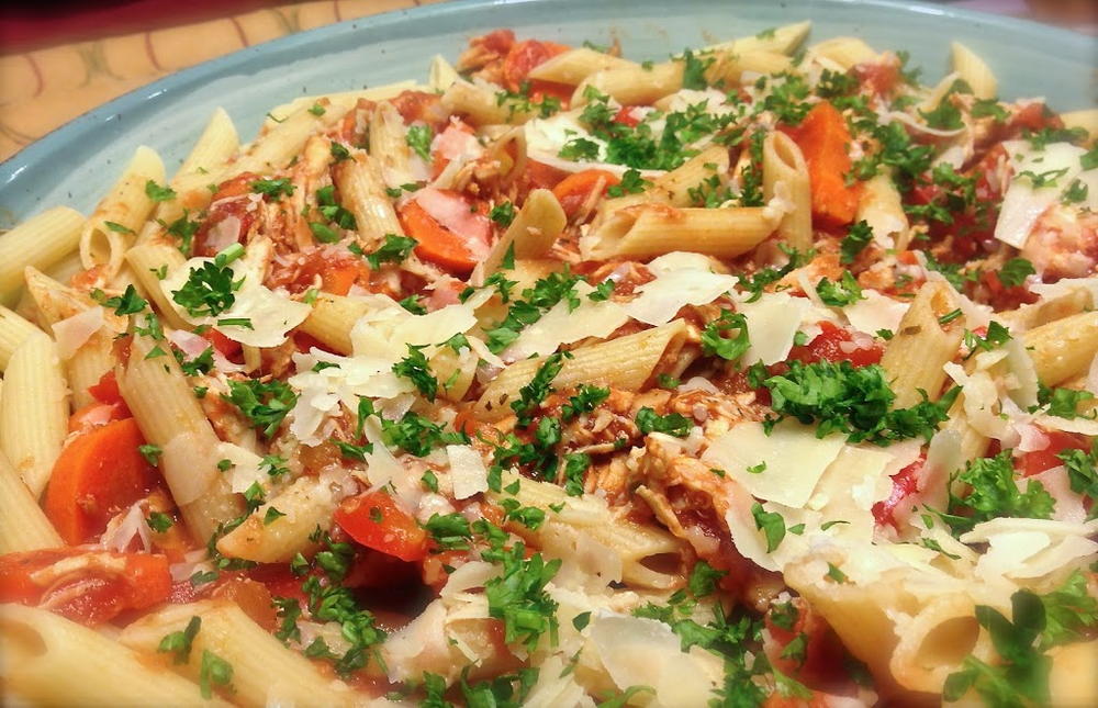 Rustic Italian Chicken and Pasta | AllFreeSlowCookerRecipes.com