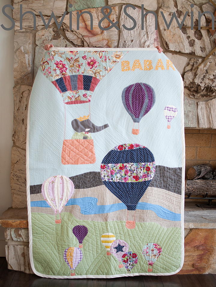 Babar Inspired Vintage Quilt Pattern | FaveQuilts.com