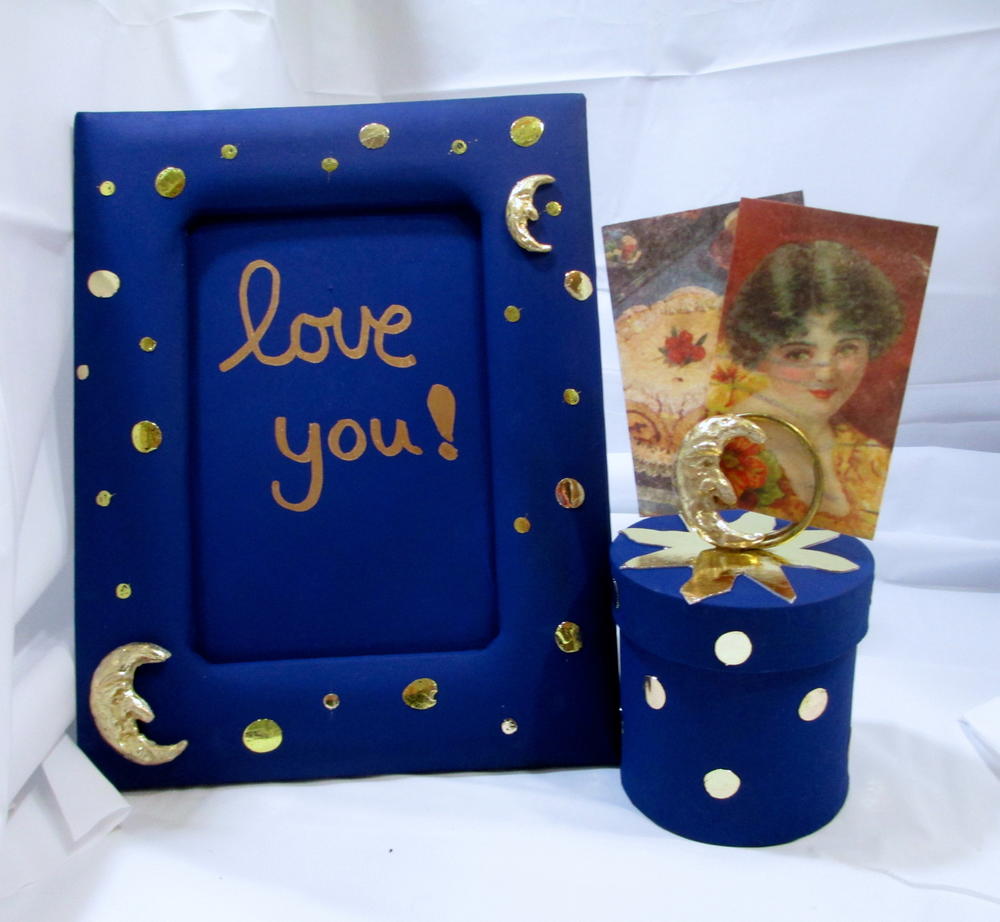 Moon DIY Frame & Trinket Box Set | FaveCrafts.com