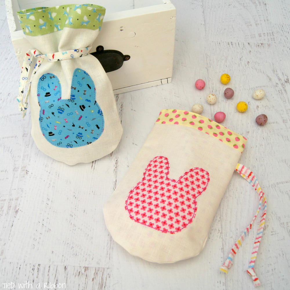 Easter Bunny Bag | AllFreeSewing.com