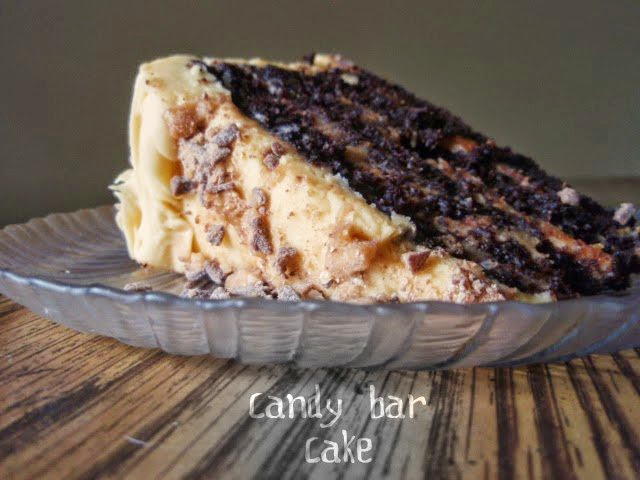Crazy-Good Candy Bar Cake | FaveSouthernRecipes.com