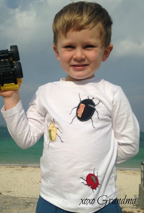 Boys & Bugs Shirt | AllFreeSewing.com