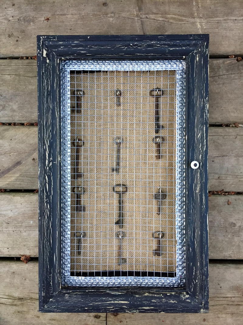 Vintage Inspired Key Cabinet | FaveCrafts.com