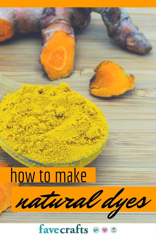 How to Make Natural Dyes for Fabric | FaveCrafts.com