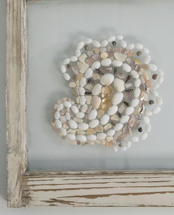 Window Frame Seashell Crafts | FaveCrafts.com