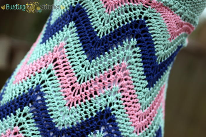 Chevron Crochet Tank Top | FaveCrafts.com