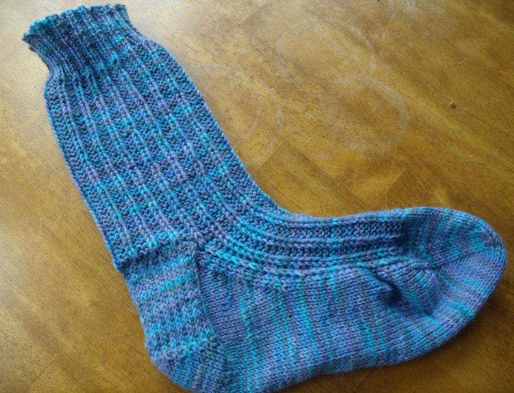 Knitted Mirror Socks | FaveCrafts.com