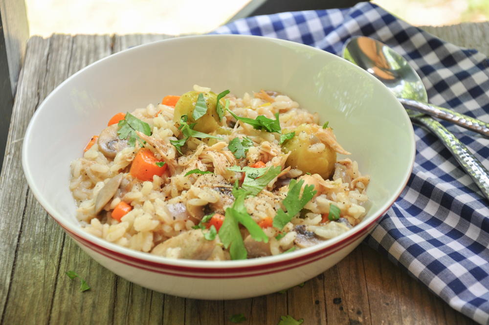 Chicken Mushroom Risotto | RecipeLion.com