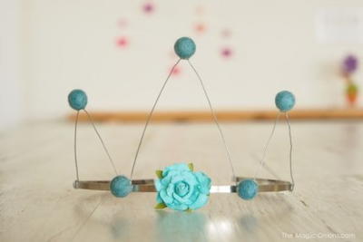 Fairy Princess DIY Crown | AllFreeKidsCrafts.com