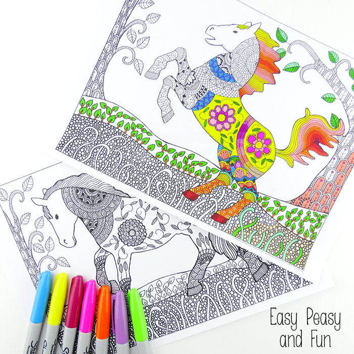 Coloring Therapy: Scribble Stress Away | FaveCrafts.com
