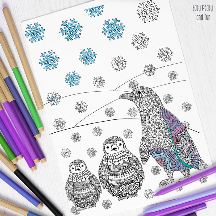 How to Print Coloring Book Pages | FaveCrafts.com