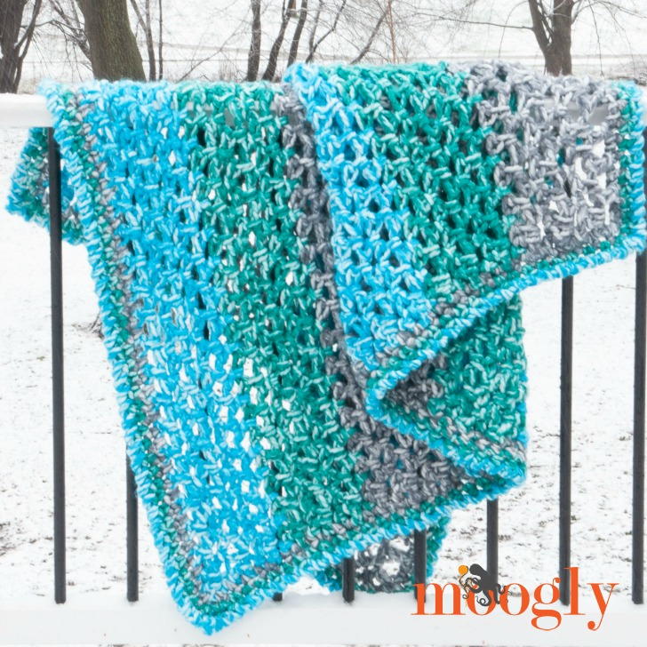 Weekend Weather Afghan | AllFreeCrochet.com