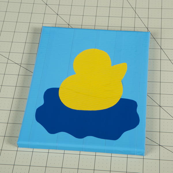 Rubber Ducky Layered Artwork | AllFreeKidsCrafts.com