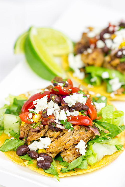 Pulled Pork Tostadas | RecipeLion.com