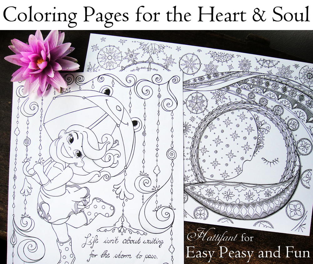 33 Things to Do with Finished Coloring Pages3 | FaveCrafts.com