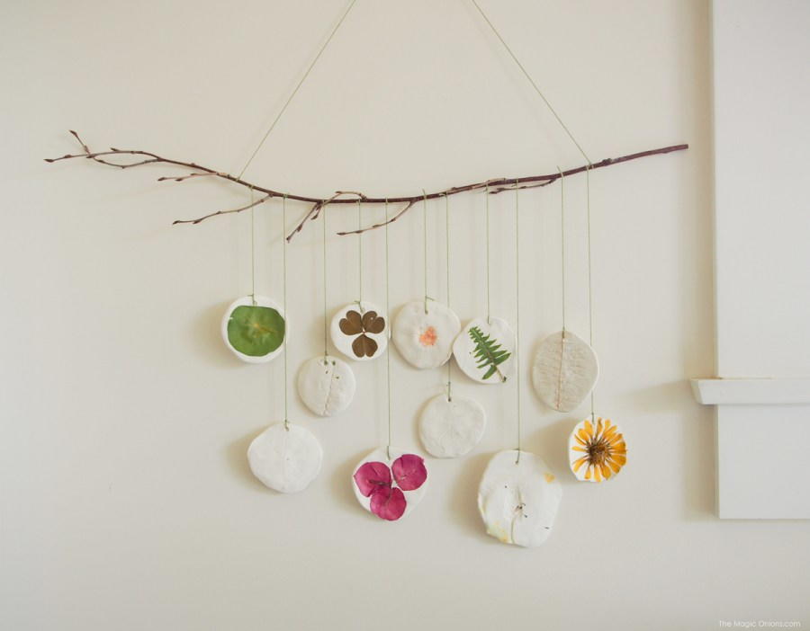 Mother Nature DIY Mobile | AllFreeKidsCrafts.com