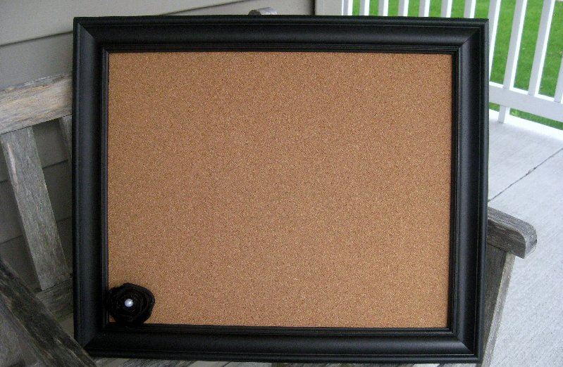 Framed DIY Bulletin Board | FaveCrafts.com