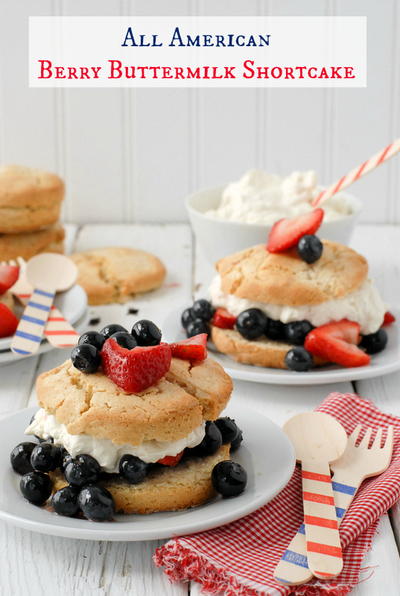 All-American Berry Buttermilk Shortcake | FaveGlutenFreeRecipes.com