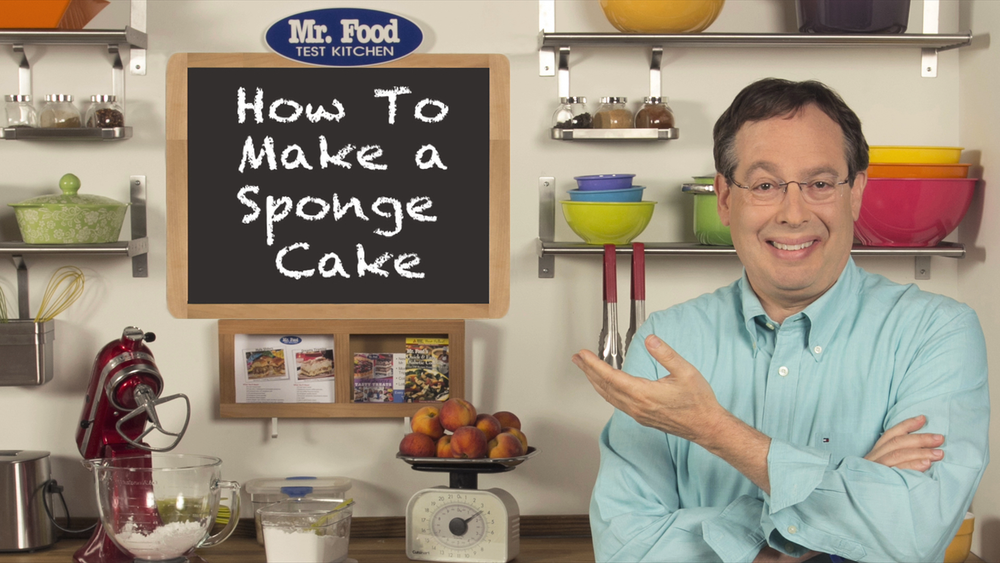 How to Make a Sponge Cake | MrFood.com