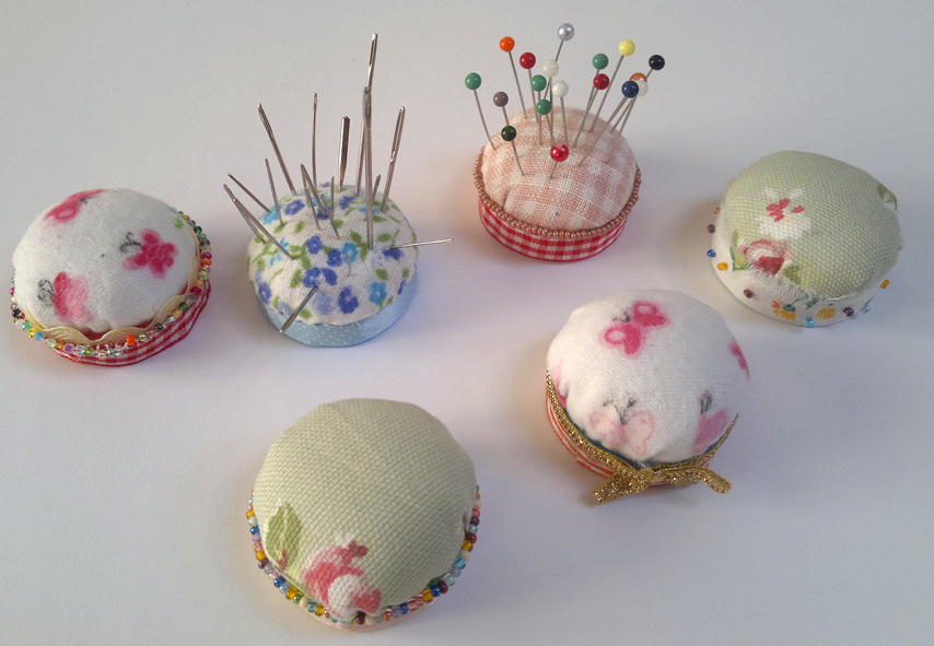 Tiny Sweet Pincushions | AllFreeSewing.com
