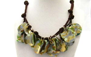 6 Minute Upcycled Necklace | AllFreeJewelryMaking.com