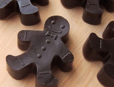 Gingerbread Man DIY Soap | DIYIdeaCenter.com