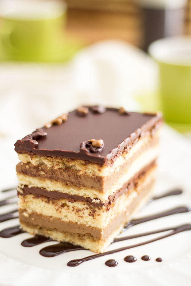 Paleo Opera Cake | FaveHealthyRecipes.com