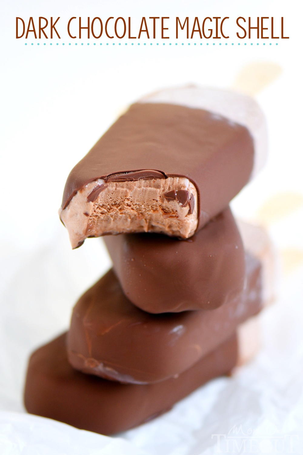 2-Ingredient Dark Chocolate Magic Shell | FaveHealthyRecipes.com