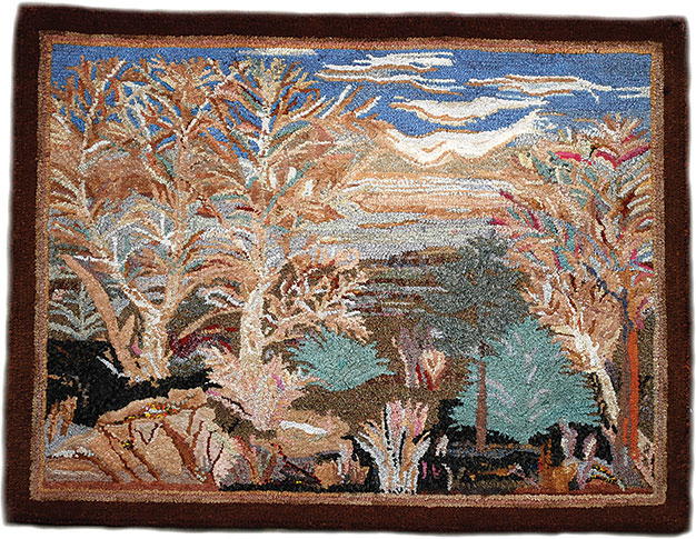 Maine Sea Coast Mission Hooked Rugs | rughookingmagazine.com