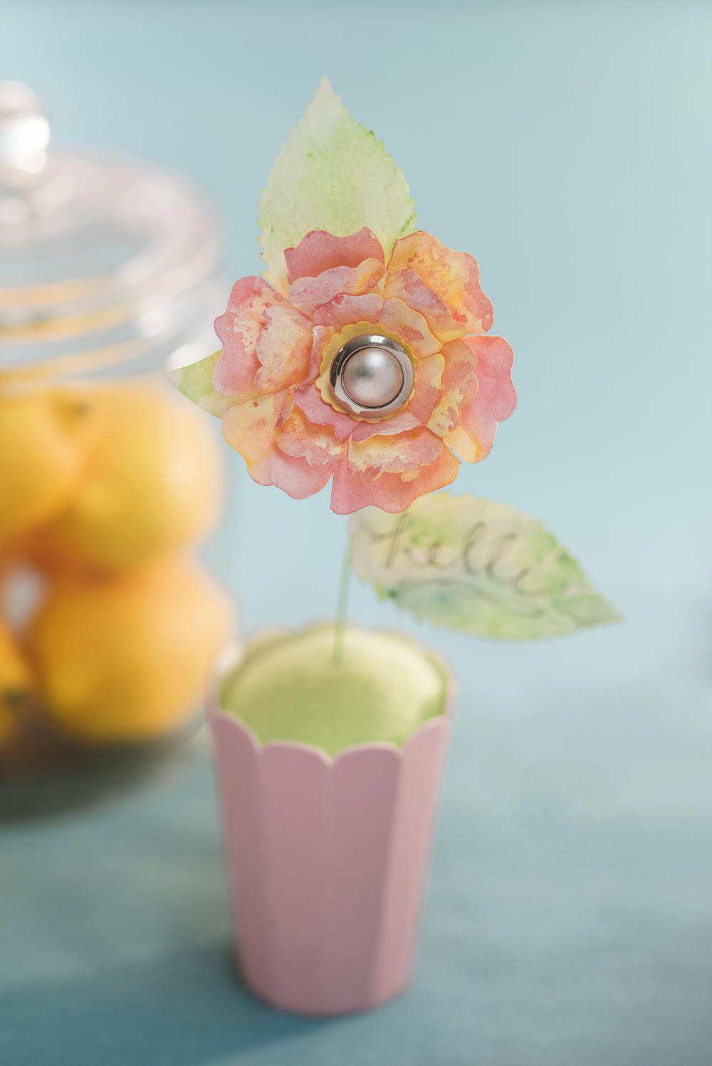 Potted Faux Flower Craft | FaveCrafts.com