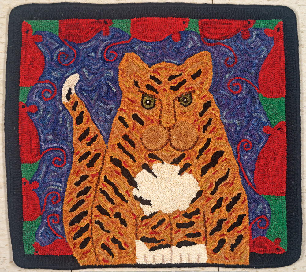 Calico Cat | rughookingmagazine.com