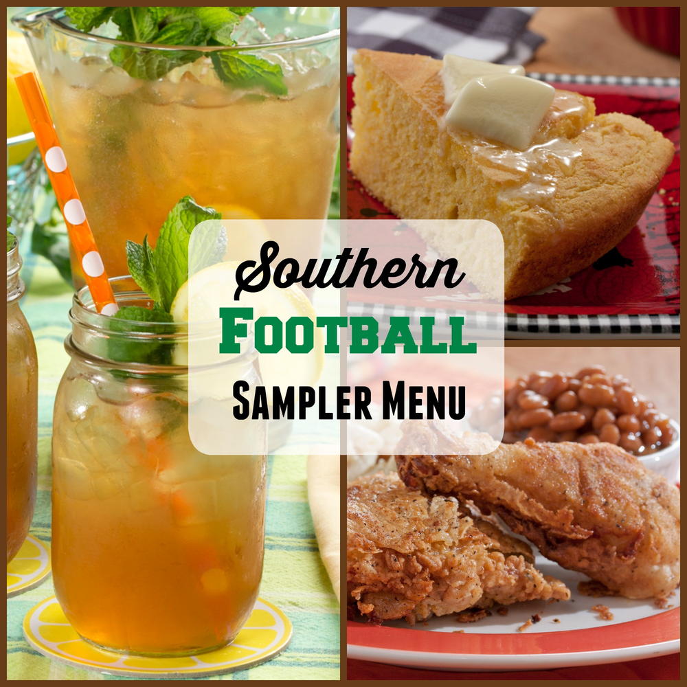 Southern Football Sampler Menu | MrFood.com
